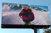 China Outdoor Led Display Full color Cabinet size 960 mm x 960 mm Density 15625 Dots / M2 for sale