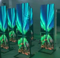 China Poster Media 760mmX1920mm 3mm Indoor Full Color LED Display for sale
