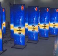 China Poster Media 760mmX1920mm 3mm Indoor Full Color LED Display for sale