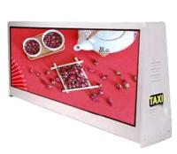 China P4 LED Moving Signage for Taxi-Top Advertising High Brightness Waterproof 4G/USB Control for sale