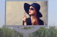 China Tailor-Made Shape Size Iron Panel Outdoor P6 Led Display for High Brightness Advertising for sale