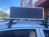 China P4 P5 P6.67 AC 12-36V Outdoor LED Display for High Brightness Taxi-Top Advertising for sale