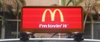 China P4 P5 P6.67 AC 12-36V Outdoor LED Display for High Brightness Taxi-Top Advertising for sale