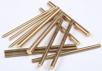 China C3771 Round Brass Rod ,  Lead Free Solid Brass Bar Ø12-60mm Dimension for sale