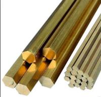 China Customized Hexagonal CW614N Brass Rod , High Capacity Brass Hex Bar Stock for sale