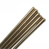 China C3604， C3771 Solid Brass Rod , Yellow Color Brass Round Bar Stock for sale