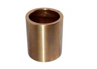 China Sintered Bronze Sleeve Bearing , Cylindrical Bronze Bearing Flange Bushing for sale