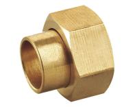 China DN 20 Bronze or Brass Water Meter Couplings Connectors for Meters for sale