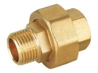 China DN 20 Bronze or Brass Water Meter Couplings Connectors for Meters for sale