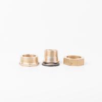 China Natural Surface Brass Water Meter Coupling Accesories of Water Meter for sale