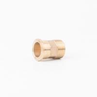 China Natural Surface Brass Water Meter Coupling Accesories of Water Meter for sale