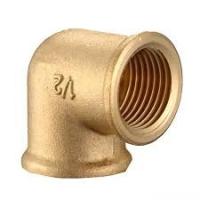 China Lead Free Brass Equal Elbow Fittings For Pluming Push Fitting for sale