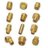 China Hydraulic Hexagonal Hose Brass Plumbing Nipple Fitting , Water Screw Plumbing Fittings for sale