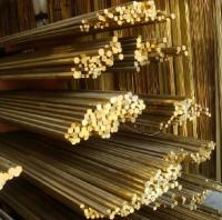 China Customized Length Alloy Solid Brass Rod , Anti Corrosive C3601 Brass Round Bar ISO 9000 for sale