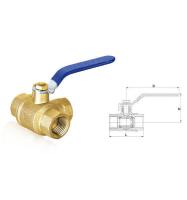 China High level  CW617N  CW602N CW603N  CW614N 2 Piece Lever Brass Ball Valve for sale