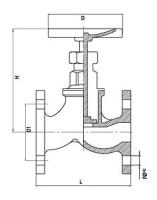 China Durable Aluminium Bronze Ball Valve Dn25 Manual  Bronze Globe Valve for sale