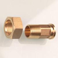 China Natural Surface Brass Water Meter Couplings with Customized Size for sale
