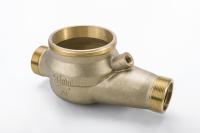 China DN15-DN50 Customized Bronze Water Meter Body ISO 9000 Certification for sale