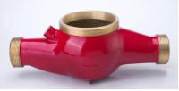 China High Speed Brass Water Meter Body DN15 - DN50 Multi Jet Water Meter for sale