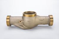 China High Capacity Bronze Water Meter Body Multi Jet Water Meter Body For Cold Water DN15 -DN50 for sale