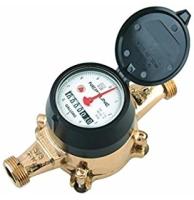 China Portable Bronze Water Meter Body , Cold Water Flow Meter NSF61 Certificate for sale