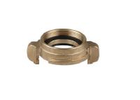 China Casting Brass Adapter Reducing 2-1/2 Inch Forging Fire Fighting Coupling connectors CW617N DIN Standard for sale
