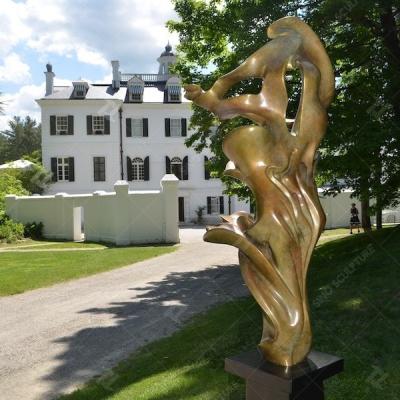 China Customized Bronze Cast Sculpture Davonte Patina Surface For Collection for sale