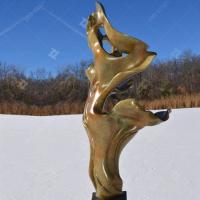 China Customized Bronze Cast Sculpture Davonte 1.01M High Patina Finish for sale