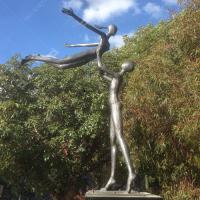 China 6M High Bronze Sculpture Customized Large Size Tin Bronze Cast Statues for sale