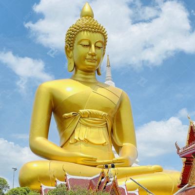China 71M High Large Copper Bronze Buddha Sculpture Thailand 65m Seated Statue for sale