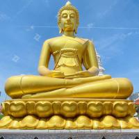 China 71M High Large Copper Bronze Buddha Sculpture Thailand 65m Seated Statue for sale
