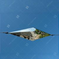 China Stainless Steel 316L Diamond Sculpture 4.5m Mirror Polished Contemporary Art for sale