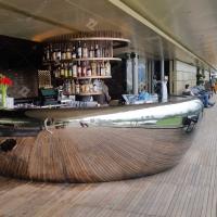 China Customized Bar Counter Table For Smoke & Mirrors Singapore for sale