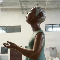 China Medium Size Bronze Statue Lost Wax Casting Bronze Sculpture For Art Collection for sale