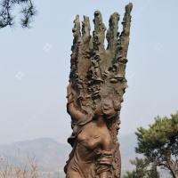 China 4-5m Antique Bronze Sculptures , Silicon Bronze Casting Sculpture for sale