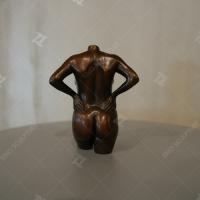 China Bronze Sculpture Pregnant Woman Casting Patina Finish 15cm 20cm Abstract Statue for sale