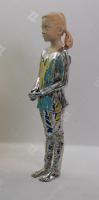 China H4m Stainless Steel Sculpture Figure Statue Reflection for sale