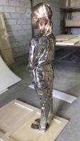 China H4m Stainless Steel Sculpture Figure Statue Reflection for sale