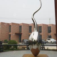 China 316L Stainless Steel Seed Sculpture 3.28 Ft Height Mirror Polished Hand Forged for sale