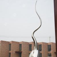 China 316L Stainless Steel Seed Sculpture 3.28 Ft Height Mirror Polished Hand Forged for sale