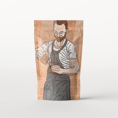 China Eco Friendly Stand Up Pouches For Food Packaging Custom Printed for sale
