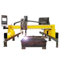China Gantry CNC Plasma Oxy Fuel Cutting Machine For Steel Plate High Efficiency for sale