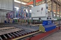 China Straight CNC Flame Strips Cutting Machine 220V For Steel Plate for sale