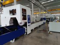 China 1500W - 12000W Fiber Laser Tube Cutting Machine For Metal Pipe for sale