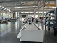 China Automatic Fiber Laser Tube Cutter Machine 1500W-12000W For Round / Square Pipe for sale