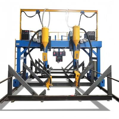 China Industrial H Beam Welding Machine , Automatic Steel Gantry Submerged Arc Welding Machine for sale
