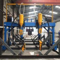 China Industrial H Beam Welding Machine , Automatic Steel Gantry Submerged Arc Welding Machine for sale
