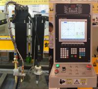 China Dual Use CNC Plasma Flame Cutter Machine For Metal Sheet / Carbon Steel for sale