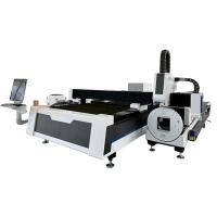 China Automatic Fiber Laser Cutting Machine 1500W For Steel Sheet And Pipe for sale