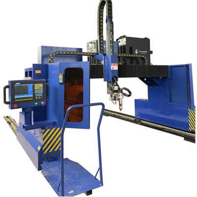 China Automatic H Beam CNC Plasma Cutting Machine Customized 2 Years Warranty for sale